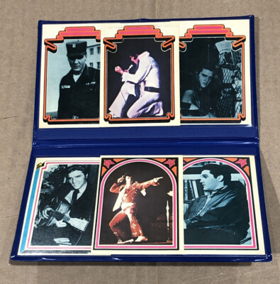 Elvis Presley Boxcar Trading Cards 6 Cards in Folder #10 | eBay