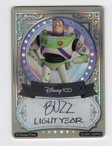 Card Fun Disney Carnival Toy Story Buzz Lightyear Auto Silver Signature ...