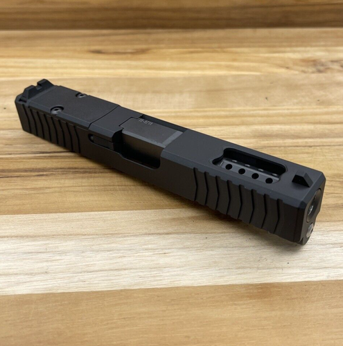 For Glock 19 Gen 3, Complete Slide, Black Ported Barrel, BLACK - USA ...