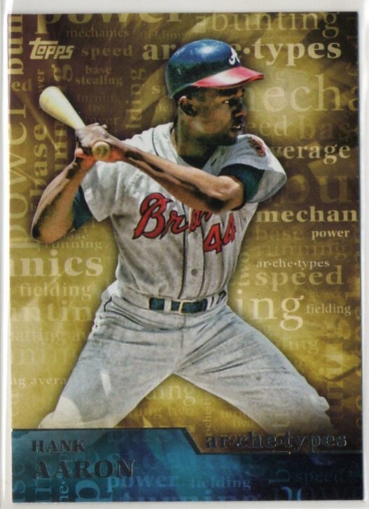 Hank Aaron 2015 Topps ar-che-types Insert Card #A-22 | eBay