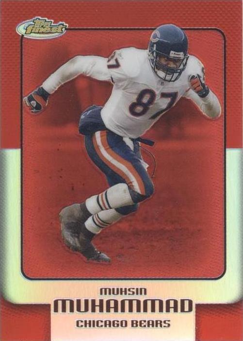 2006 Topps Finest - Muhsin Muhammad #1 Refractor /399 for sale online ...