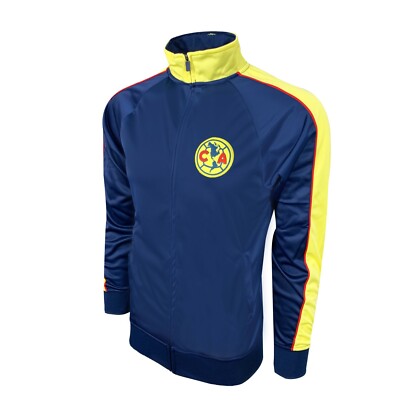 Icon Sports Club America Soccer Track Jacket Official Licensed Navy ...