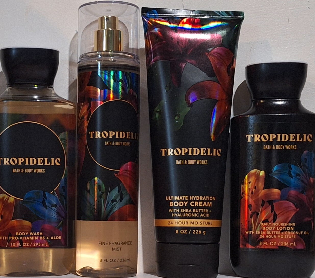 Bath & Body Works Tropidelic Body Wash,Spray, Lotion & Body Cream Lot ...