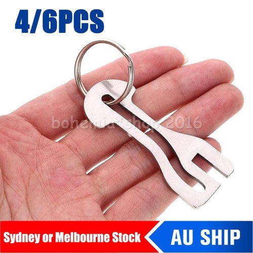 4/6x AUSSIE SHOPPING TROLLEY TOKEN MASTER KEY Unlocker Coles WWS Aldi ...