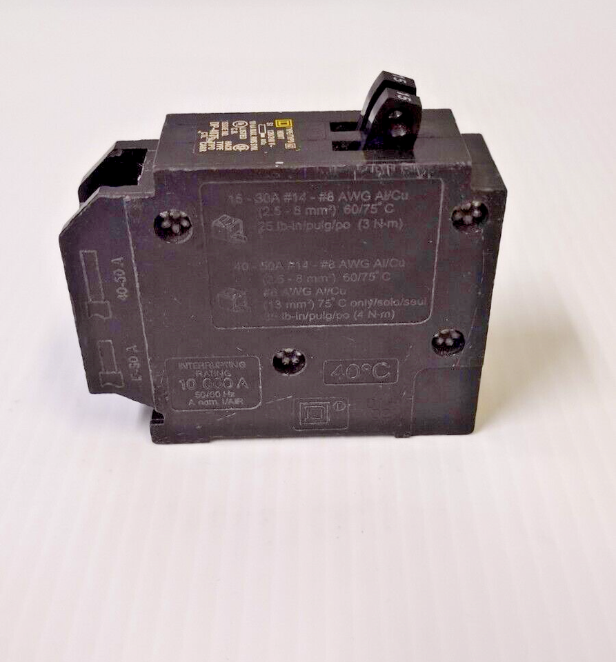 Square D 15-Amp Single-Pole Tandem Circuit Breaker HOMT DP-4075 | eBay
