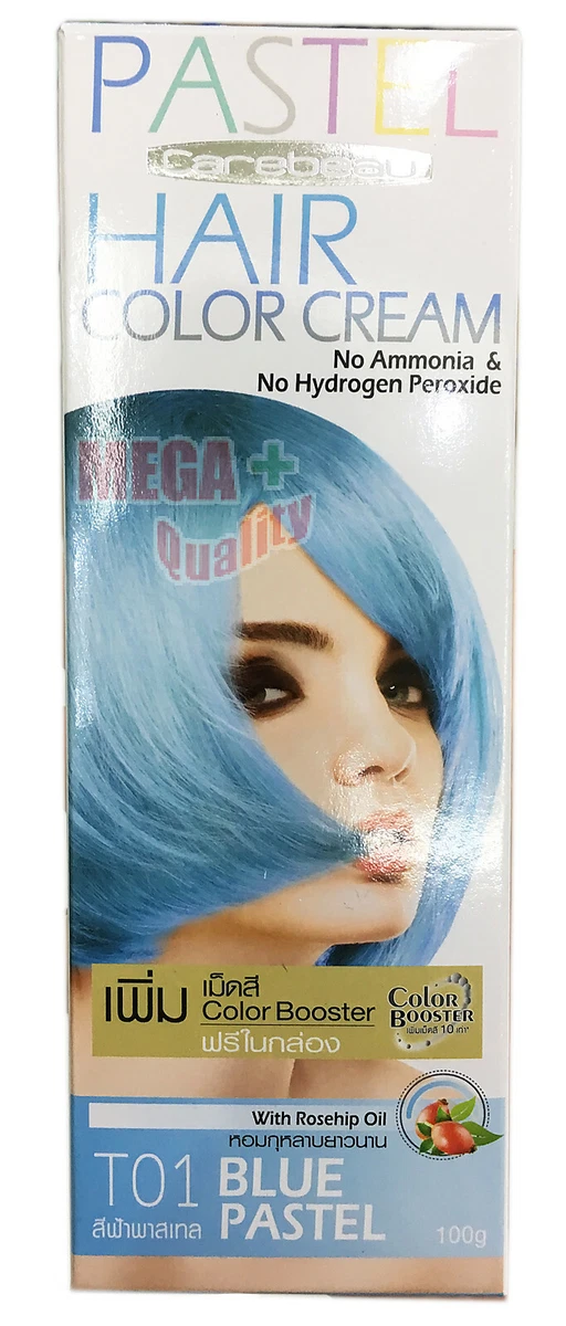 Blue Pastel Hair Color