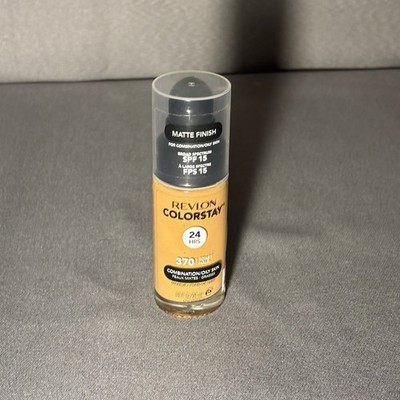 Revlon Colorstay 24Hr Longwear Makeup Foundation 370 Toast Combo/oily ...