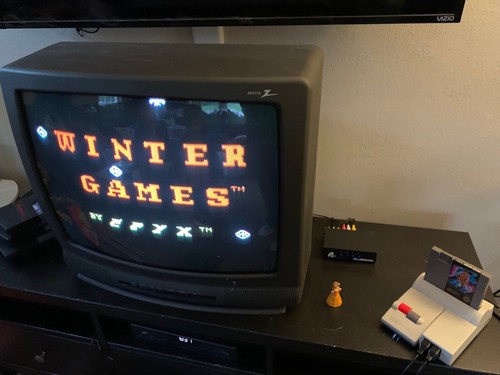 Winter Games (Nintendo Entertainment System, 1987) NES Tested ...