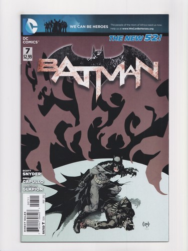 Batman #7 New 52 DC Comics 2012 1st Full Appearance Harper Row Bluebird ...