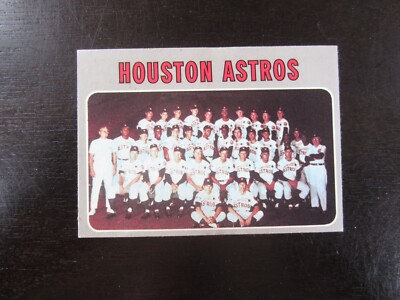 1970 Topps # 448 Houston Astros Team Card | eBay
