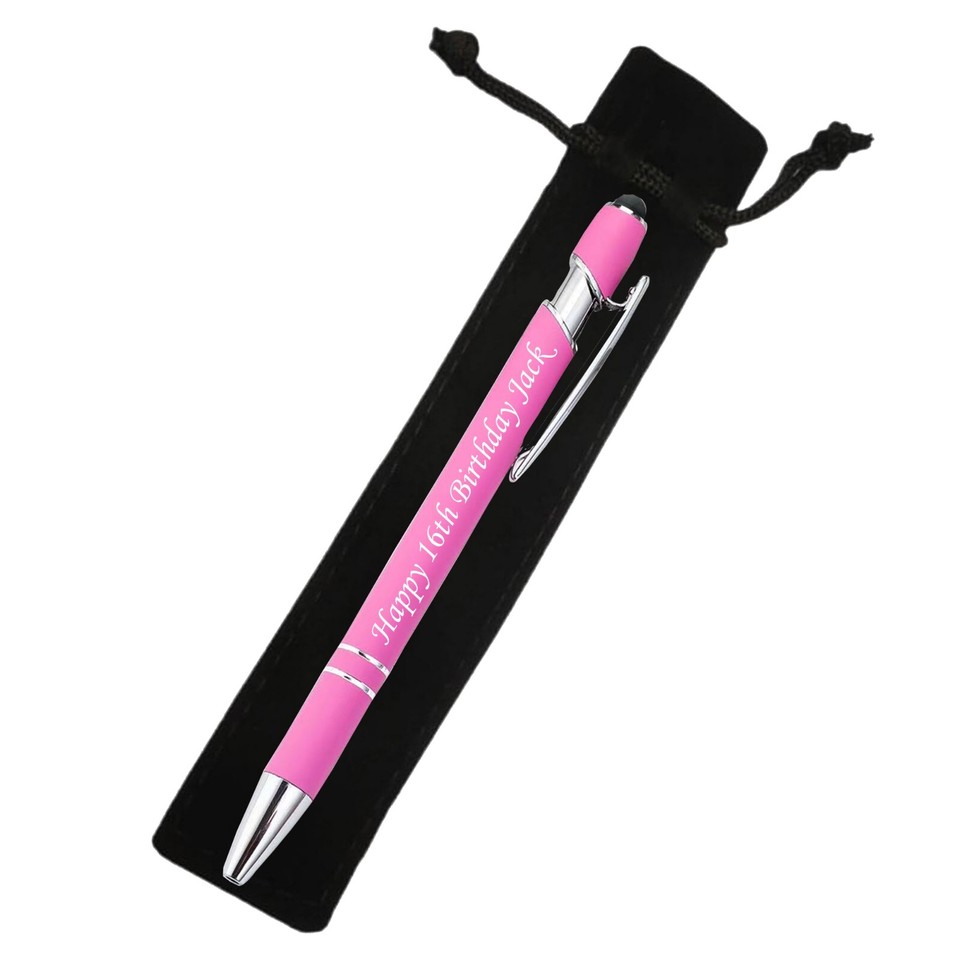Personalised Pens - Custom Engraved with Your Name or Message - Stylus ...