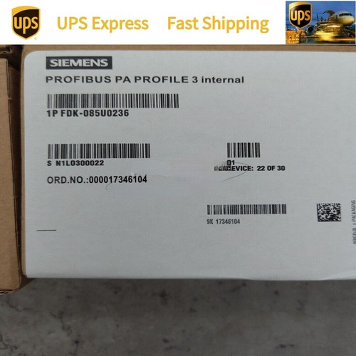 FDK-085U0236 SIEMENS PLC FDK085U0236 Brand New in Box Spot Goods | eBay