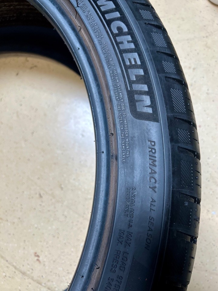 2 - TAKEOFF 275/40R22 (107H) Michelin Primacy All Season SEAL (TPC Spec ...