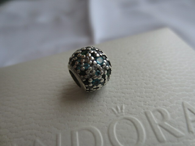 GENUINE PANDORA MOSAIC CZ PAVE BALL LIGHTS CHARM - PR… - Gem