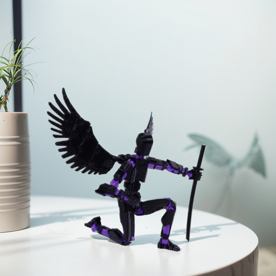 3D Printed Action Figure Action Figure Dummy Desk Decoration for Game ...