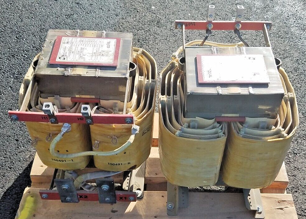 (1) Hammond 50 kVA 480 to 115 Dry Type 1PH Transformer 150491 Single ...