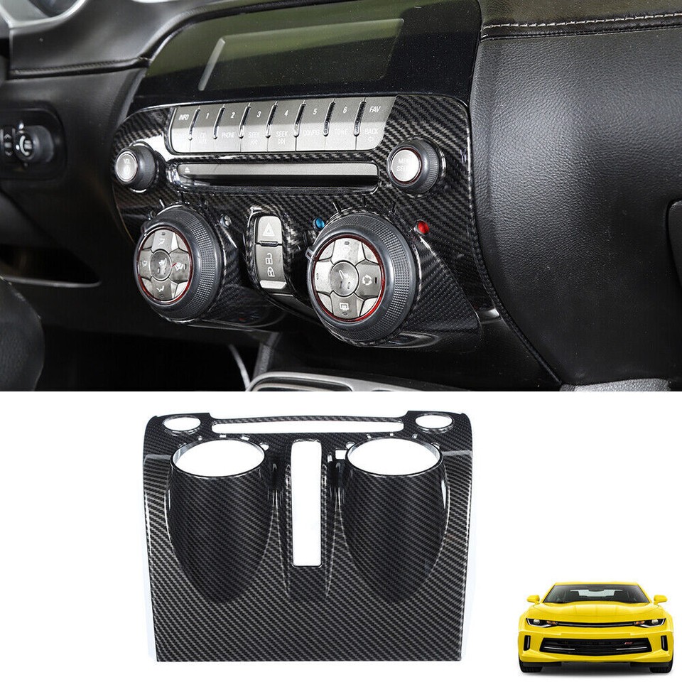 17x Full Set Interior Console Cover Trim Kit For Chevy Camaro 12-15 ...