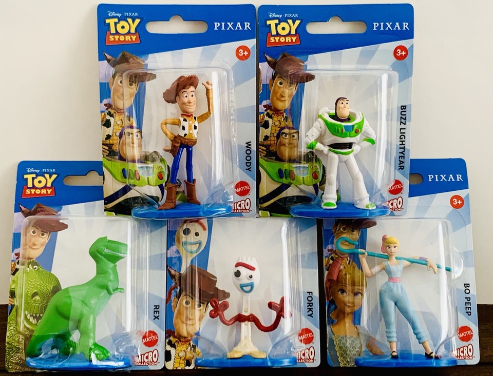 Disney Toy Story Mattel Birthday Party Cake Toppers Figures Buzz Ships ...