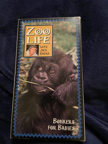 Zoo Life With Jack Hanna Bonkers for Babies VHS Tape 90s Educational ...