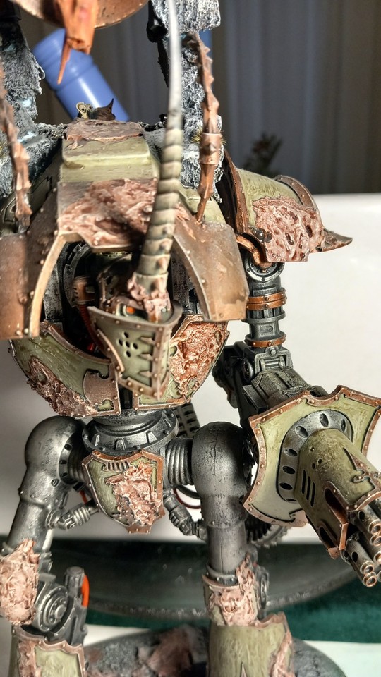 Cerastus Knight Castigator Fully Coverted Nurgle/Death Guard Warhammer ...