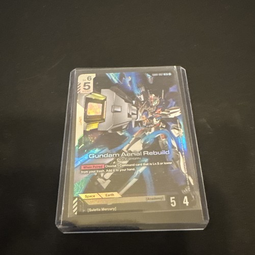 Gundam Aerial Rebuild GD01-067 LR Gundam Card Game Newtype Rising | eBay