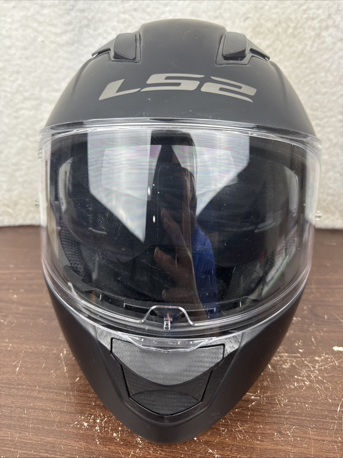 LS2 FF320 Stream EVO Full Face Shield Moto Helmet Internal Sun Visor ...