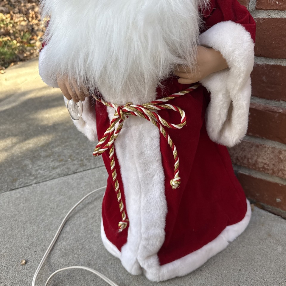Telco Motion-Ette Christmas Santa Claus Electric 24 Inches Tall 1993 ...
