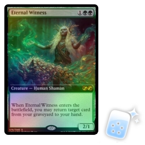 Foil Eternal Witness M/NM Magic: The Gathering MTG Ultimate Masters ...