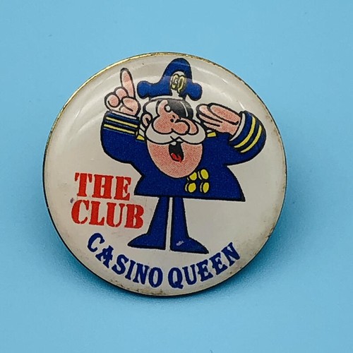 Vintage Casino Queen "The Club" Pin Button Pinback East St Louis ...