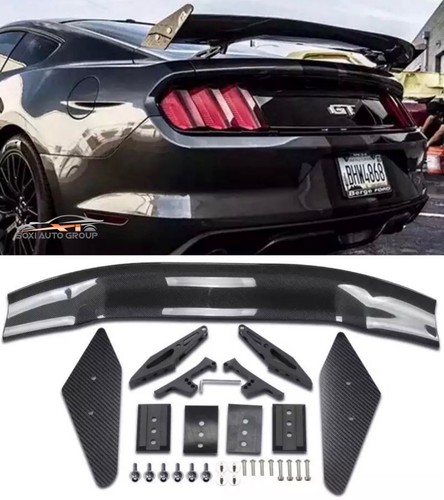 Real Carbon Fiber Trunk Spoiler Wing Lip for Ford Mustang S550 15-21 ...
