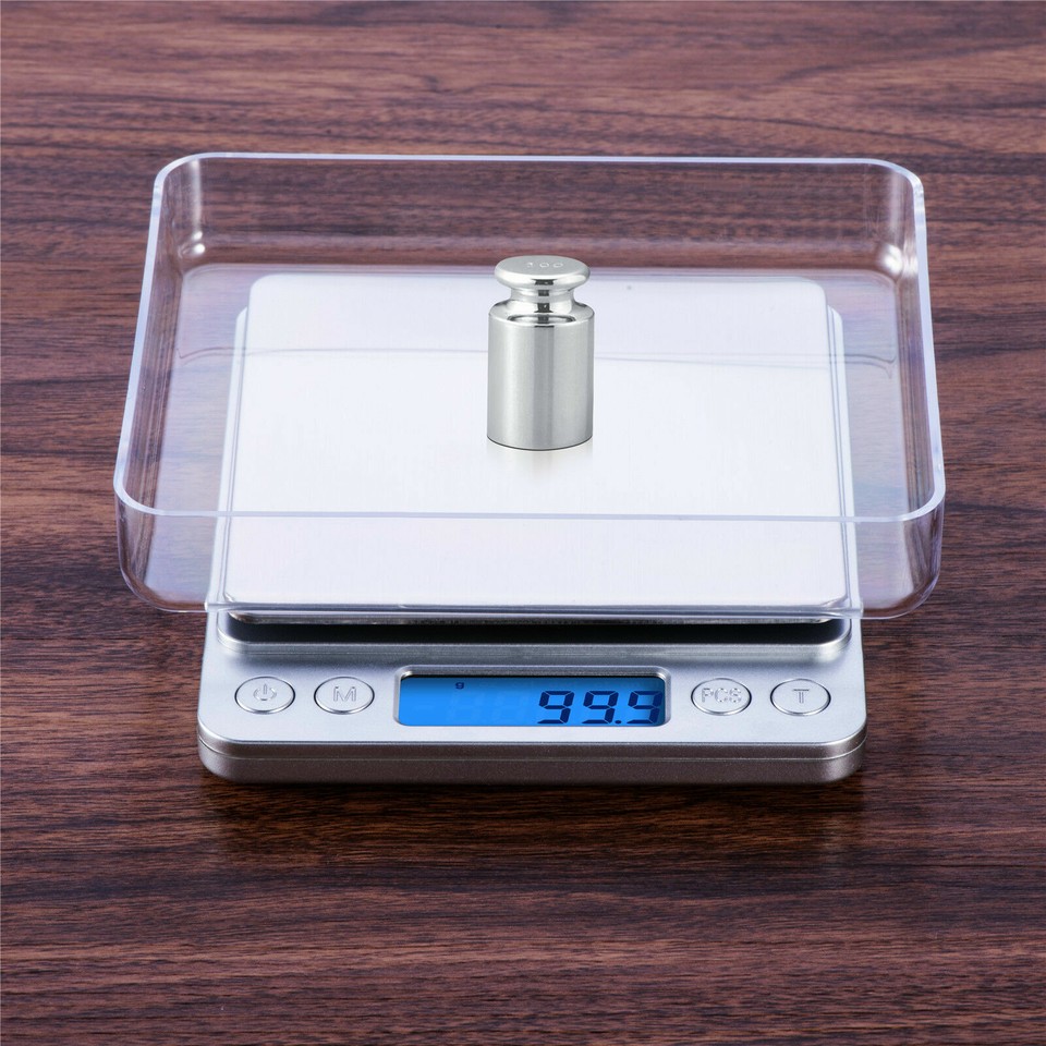 LCD Digital kitchen food Scale 3000g / 0.1g Electronic Weight Food ...