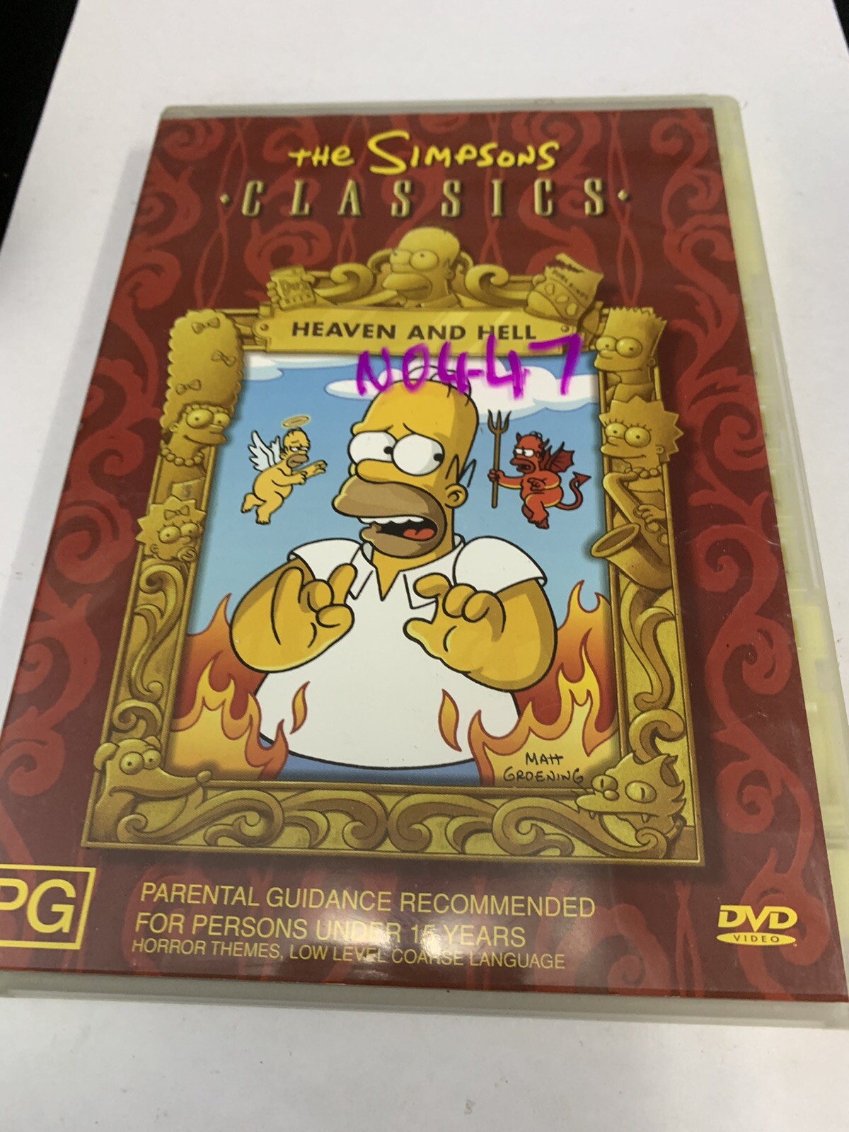 Simpsons, The - Heaven And Hell (DVD, 2004)(b32/4) Free Postage | eBay