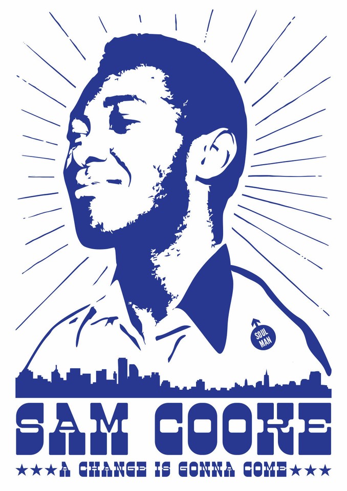 Sam Cooke t shirt soul music stax motown marvin gaye Stevie Wonder Otis ...