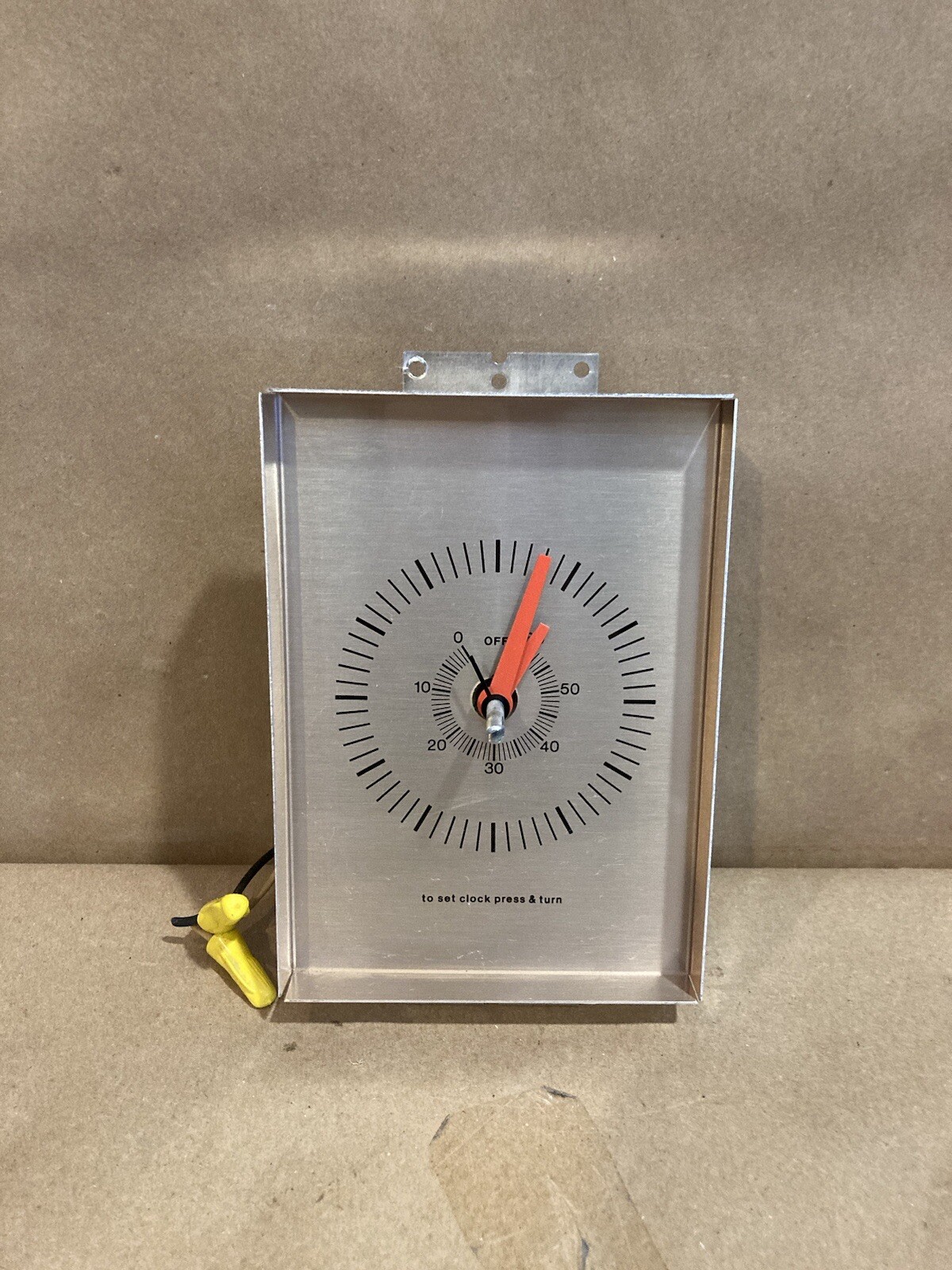 Whirlpool Range Clock Timer Metal UNTESTED OEM Genuine Vintage FAST ...