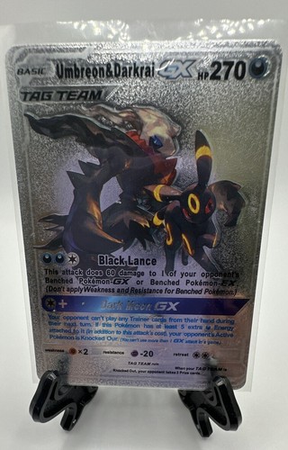 Umbreon & Darkrai GX Silver Foil Tag Team Pokémon | eBay