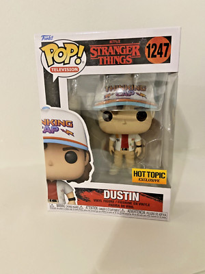 Funko Pop! Vinyl: Stranger Things Dustin #1247 Hot Topic Exclusive | eBay
