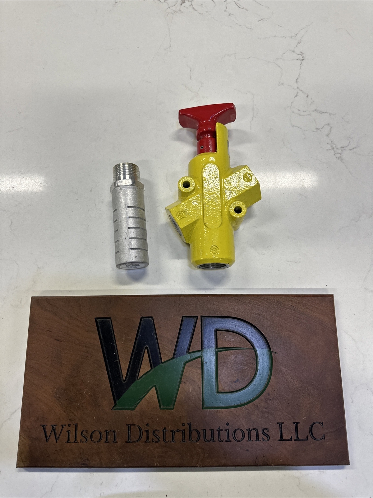 Parker Schrader Bellows 1/4” Lockout Valve W/ ES100MB Silencer E6 | eBay