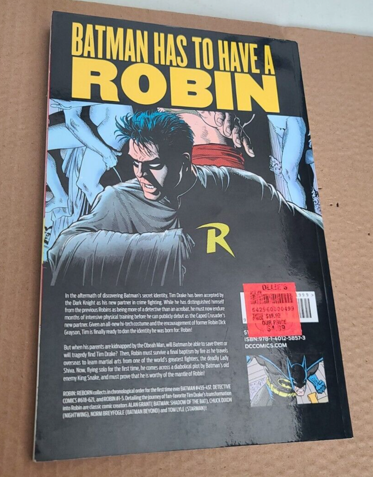 Robin Volume 1: Reborn - 2015 TPB DC Comics | eBay