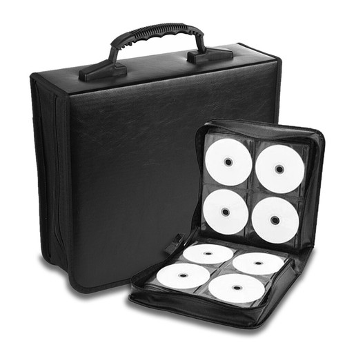520 Disc DVD CD Sleeves Storage Case Album Folder Wallet Carry Bag ...