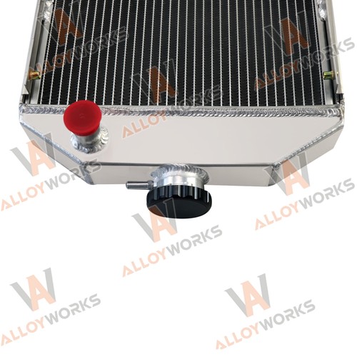 2-Row Aluminum Radiator For Yanmar Tractor 240 1700 2000 YM240 124460 ...