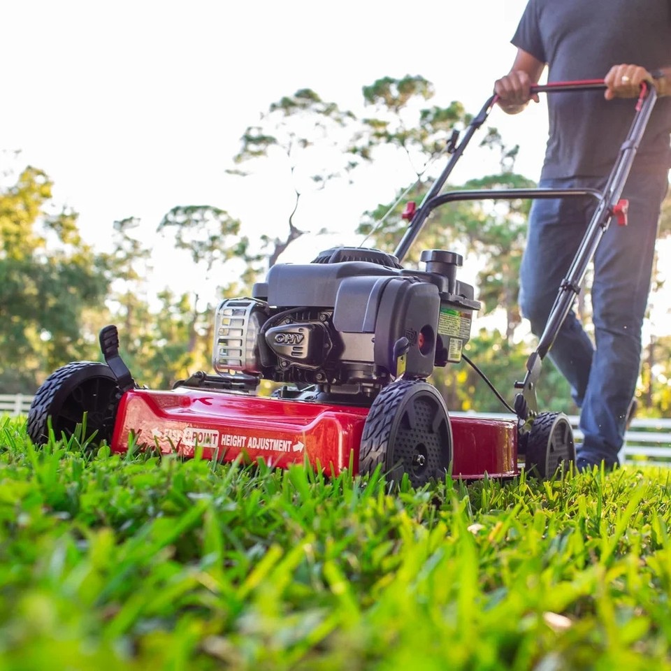 Hyper Tough 20-inch Gas Push Mower w 125cc Briggs & Stratton Engine | eBay