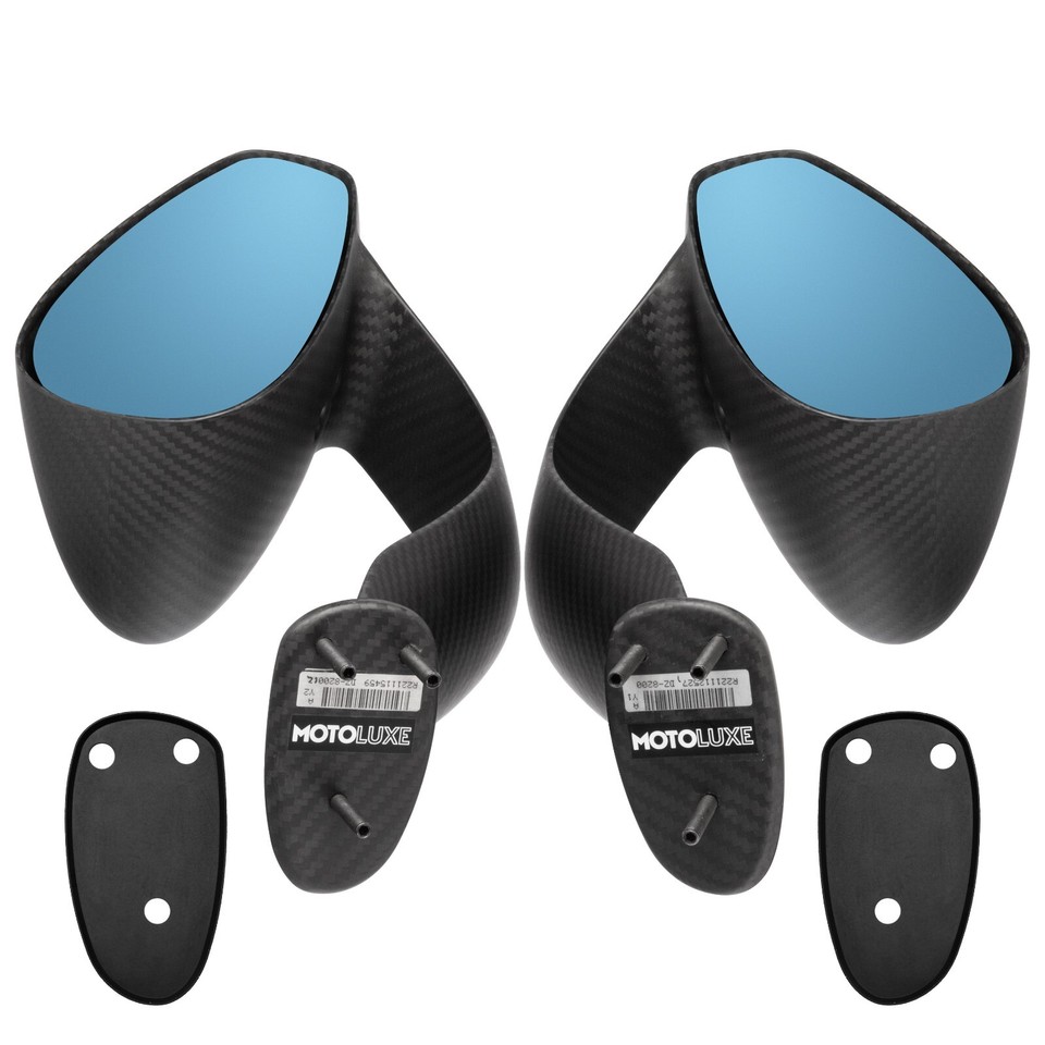 Ferrari 458 GT3 Carbon Fiber Racing Mirrors - Fits OEM Doors! Matte ...