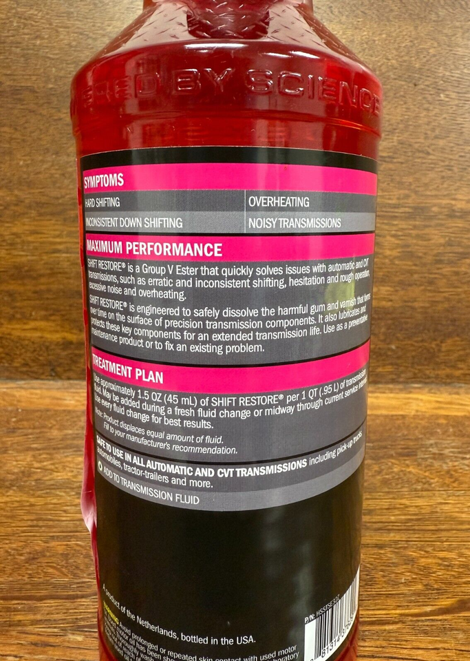 Hot Shot's Secret Shift Restore (TSE) Transmission Additive, 1-32oz ...