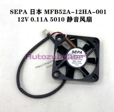 1pc for new SEPA MFB52A-12HA-001 12V 0.11A 5010 fan | eBay