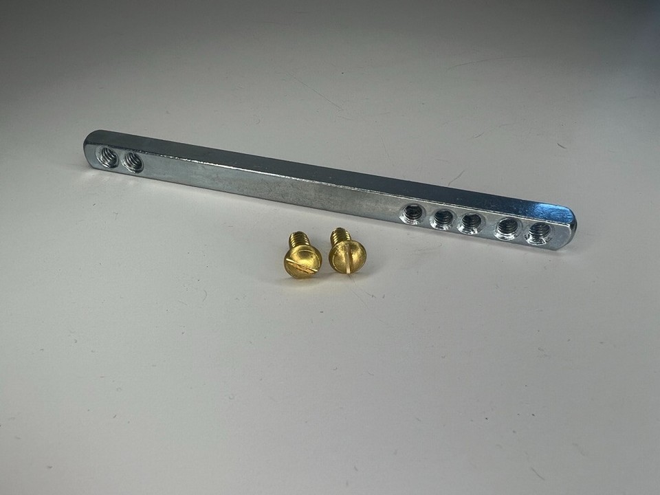 Drilled Tapped Door Spindle Brass Screw REPLACEMENT knob lock spindle ...