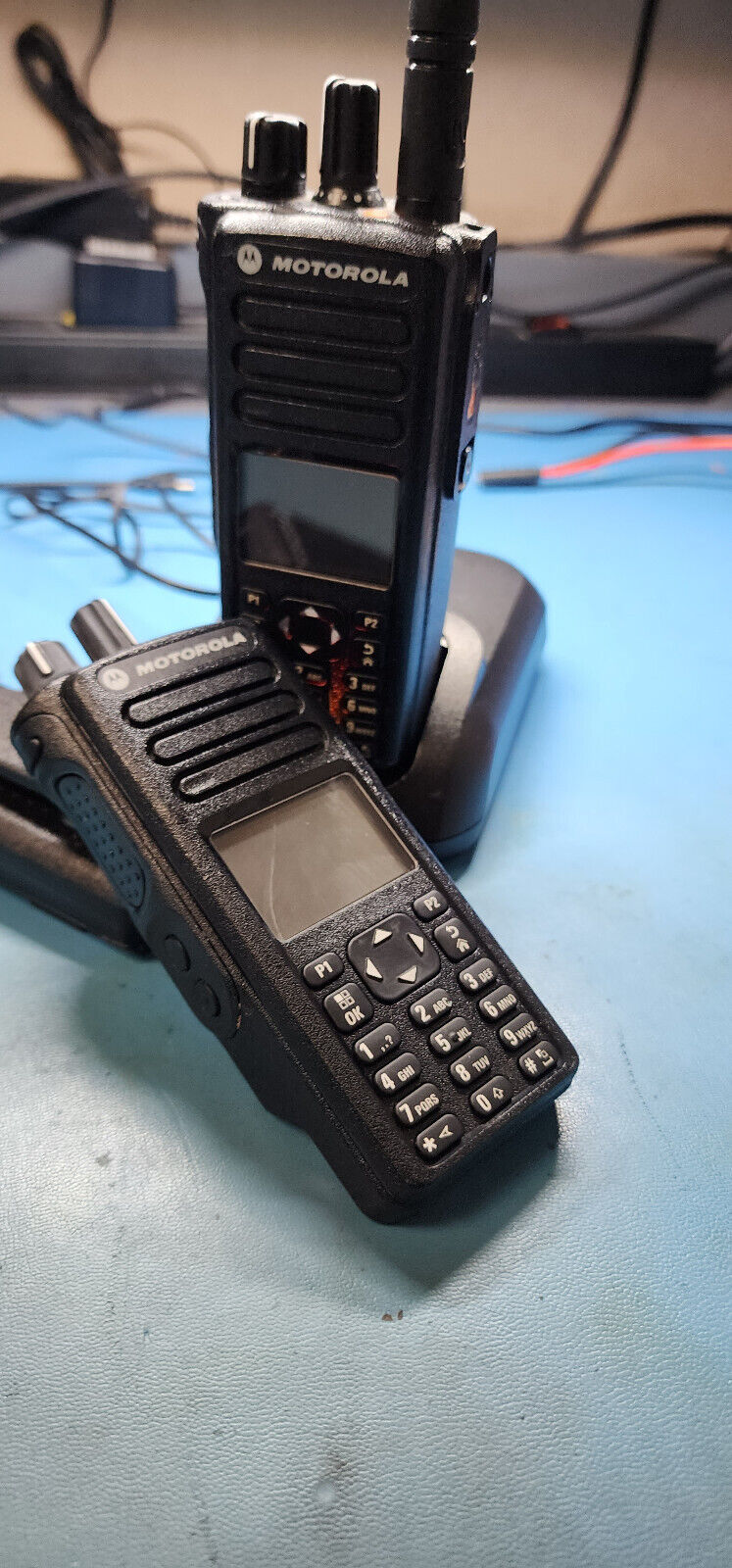 Motorola XPR 7580 Two Way Radio AAH56UCN9KB1AN with connect plus ...