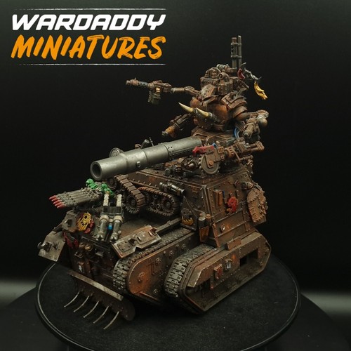 Pro Painted Warhammer 40K Custom Kitbash Ork Kill Bursta Tank Games ...