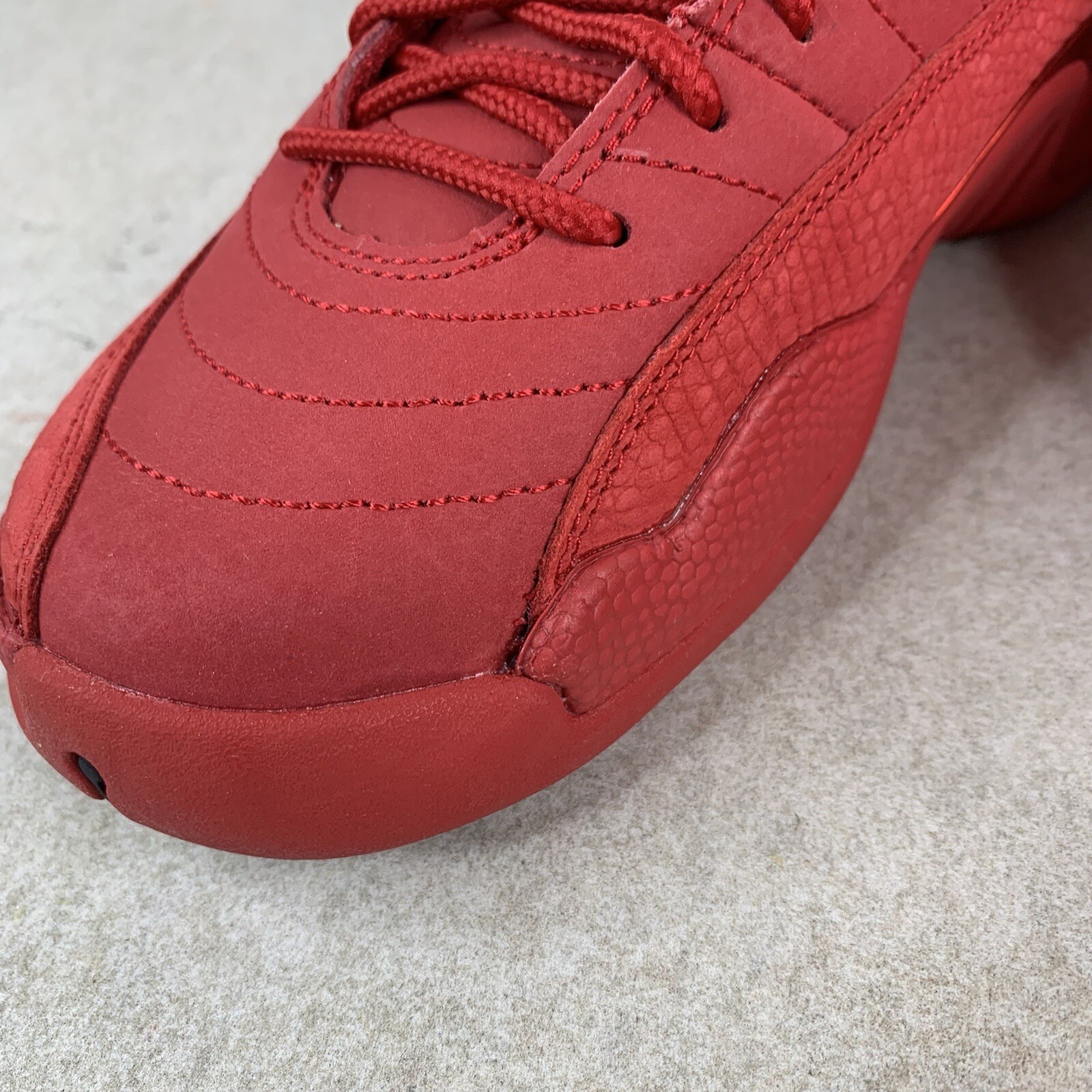 Air Jordan 12 Triple Red GS 4.5Y / Womens 6 B-grade* Missing Lid 153265 ...