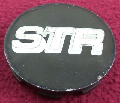 STR Wheels Black Custom Wheel Center Cap # 455K55 (1) | eBay