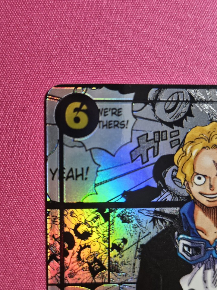 One Piece TCG - Manga Sabo Alt SEC - OP13-120 - Carrying On His Will NM In Hand | eBay